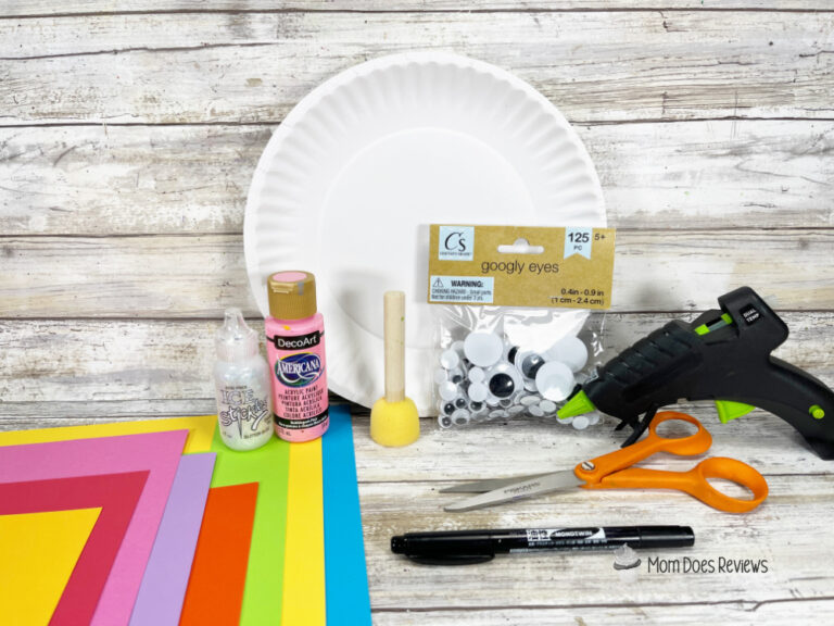 Dollar Store Unicorn Paper Plate Craft - Mom Does Reviews