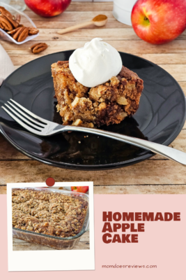 Homemade Apple Cake- Just like Grandma Used to Make - Mom Does Reviews