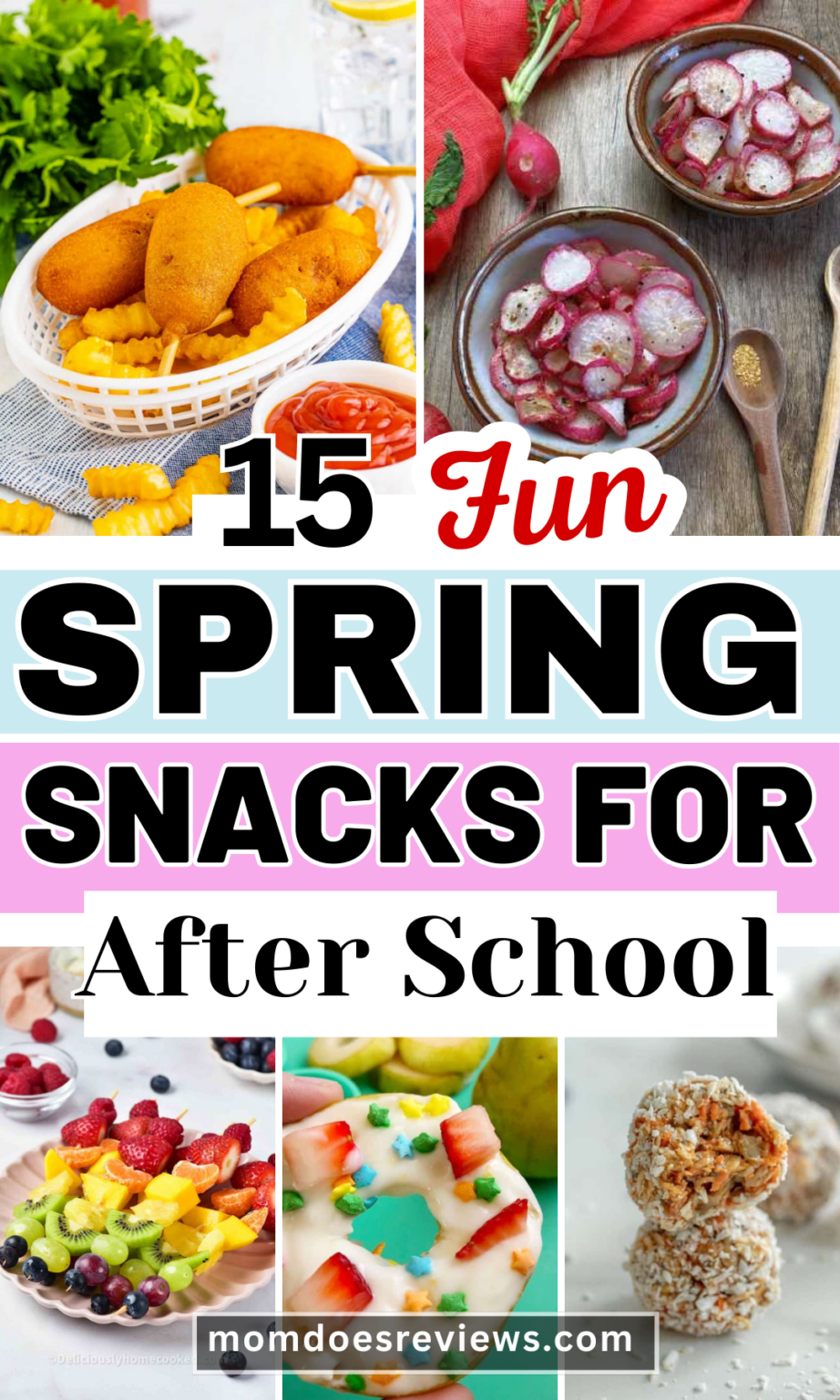 15 Fun Spring Snacks for After School - Mom Does Reviews