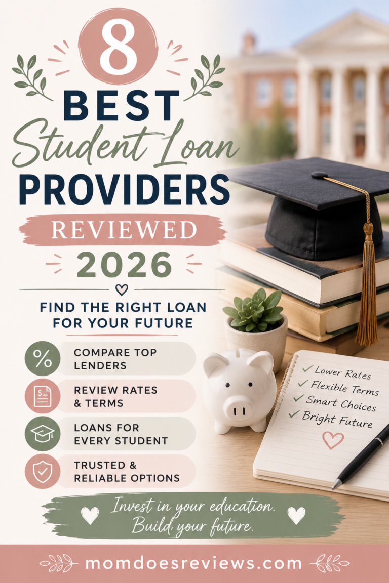 8 Best Student Loan Providers Reviewed 2026 - Mom Does Reviews