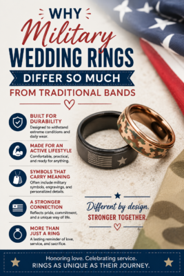 Why Military Wedding Rings Differ So Much From Traditional Bands - Mom ...