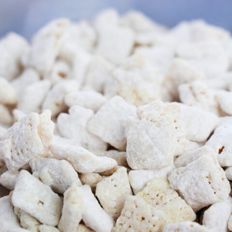 White Chocolate Muddy Buddies - Mom Does Reviews